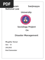 Disaster Management Project Class9 Complete | PDF | Tsunami | Emergency ...