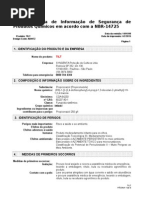 FISPQ - Ficha Técnica | PDF | Autoajuda | Tecnologia e Engenharia