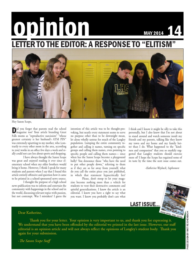 14-Opinion Section Opener | PDF | Social Science | General Fiction