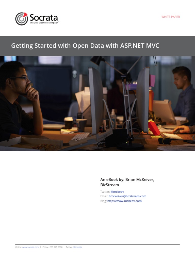 Getting Started With Open Data And Asp Net Mvc Pdf Modelviewcontroller Microsoft Visual