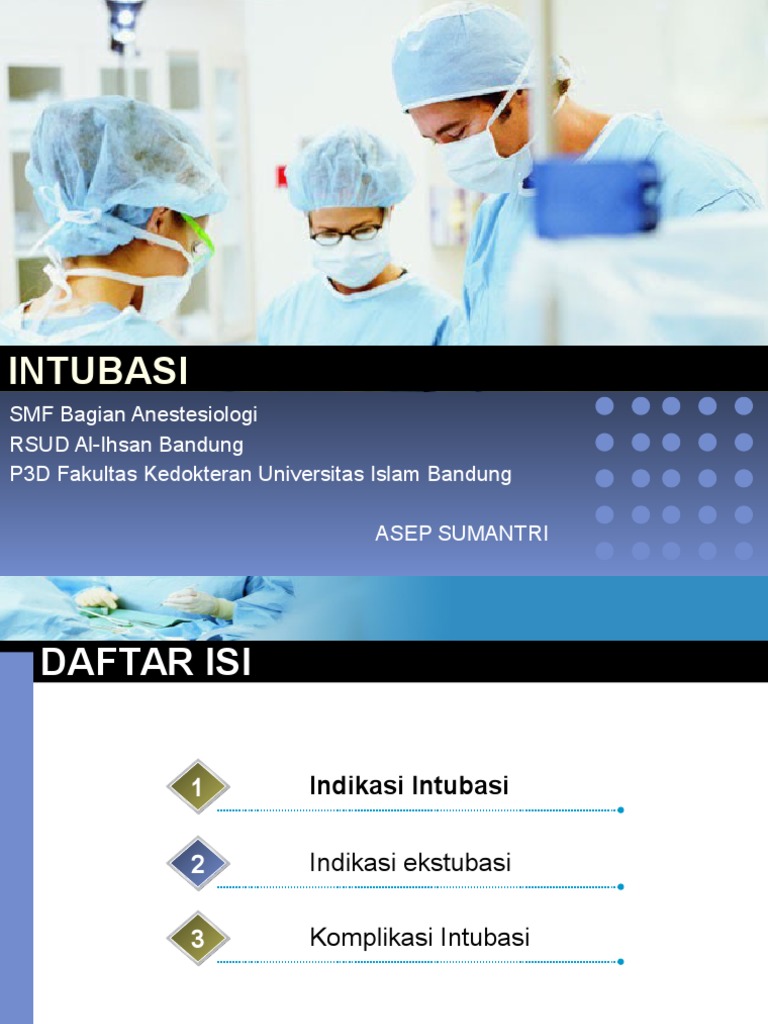Intubasi | PDF
