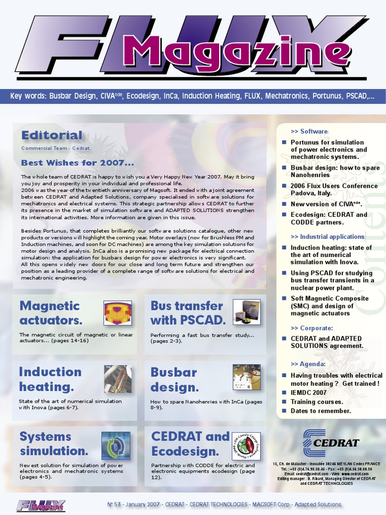 Flux Mag 53 en | PDF | Inductor | Magnetic Field