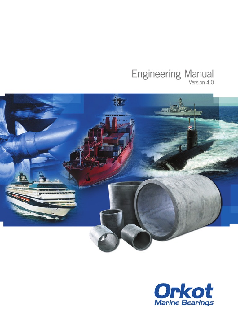 4 Orkot Marine Manual | Download Free PDF | Bearing (Mechanical ...