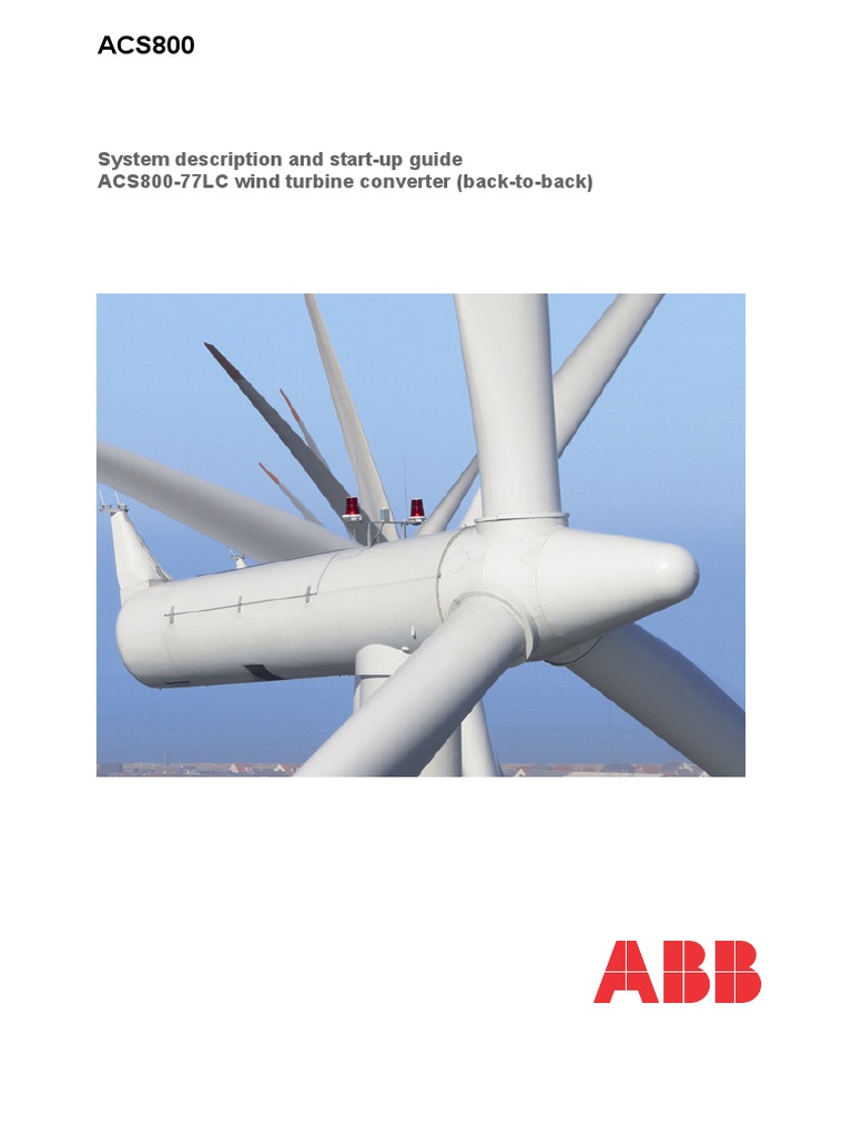 Full-Scale Converter ABB | PDF | Wind Power | Electric Generator