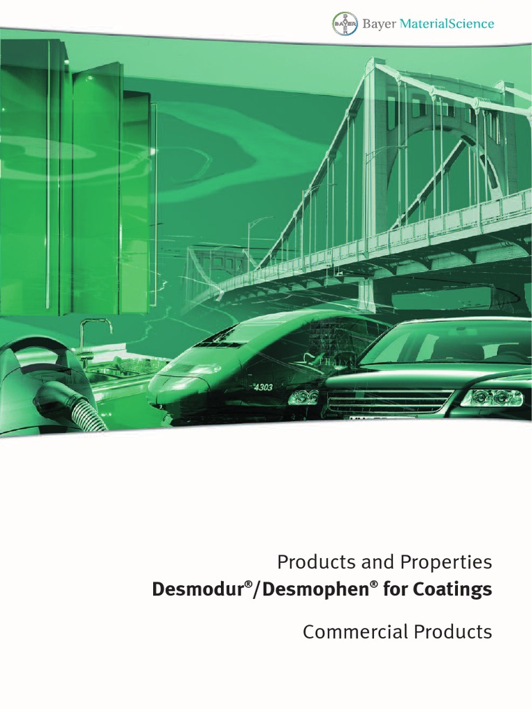 Broschüre Desmodur - Desmophen Commercial Products PDF | PDF ...