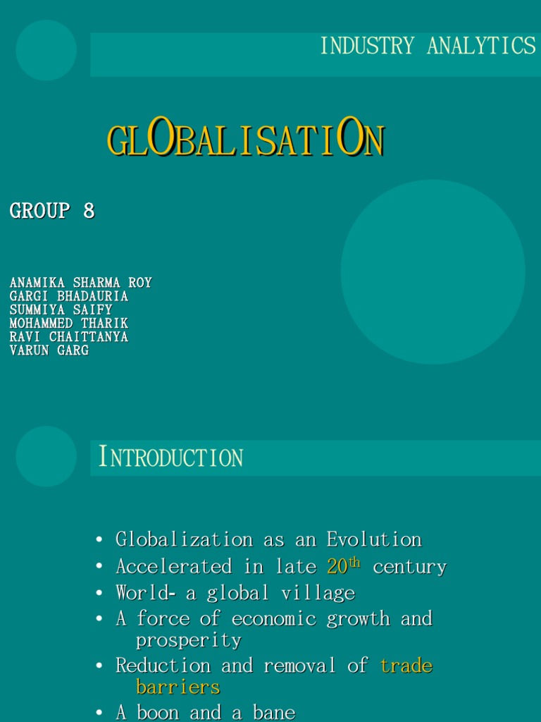 Globalisation | PDF | Globalization | Business Process Outsourcing