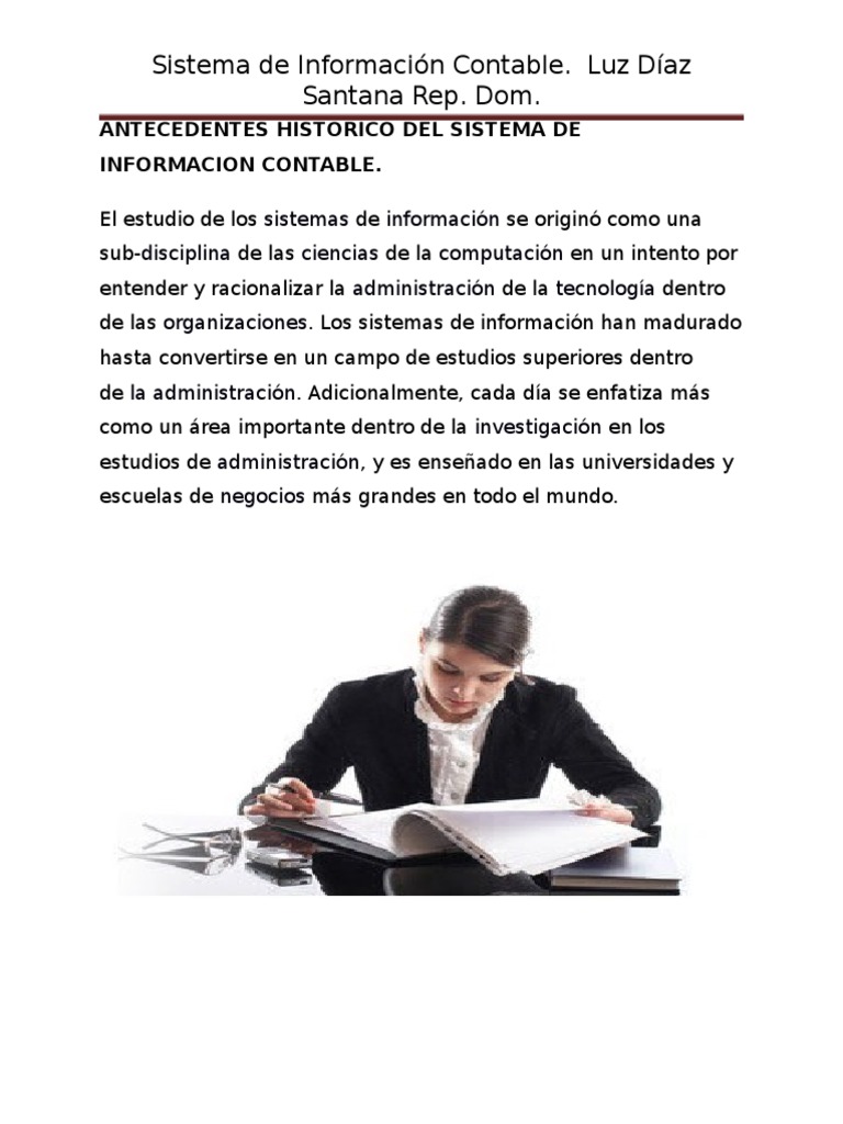 Collage Sistema de Información Contable | PDF | Sistema de informacion ...
