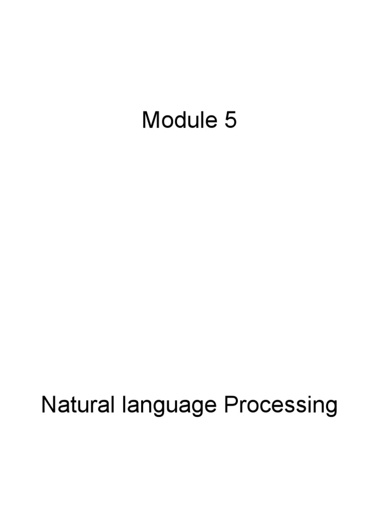 Natural Language Processing Artificial Intelligence | PDF | Parsing | Statistical Classification