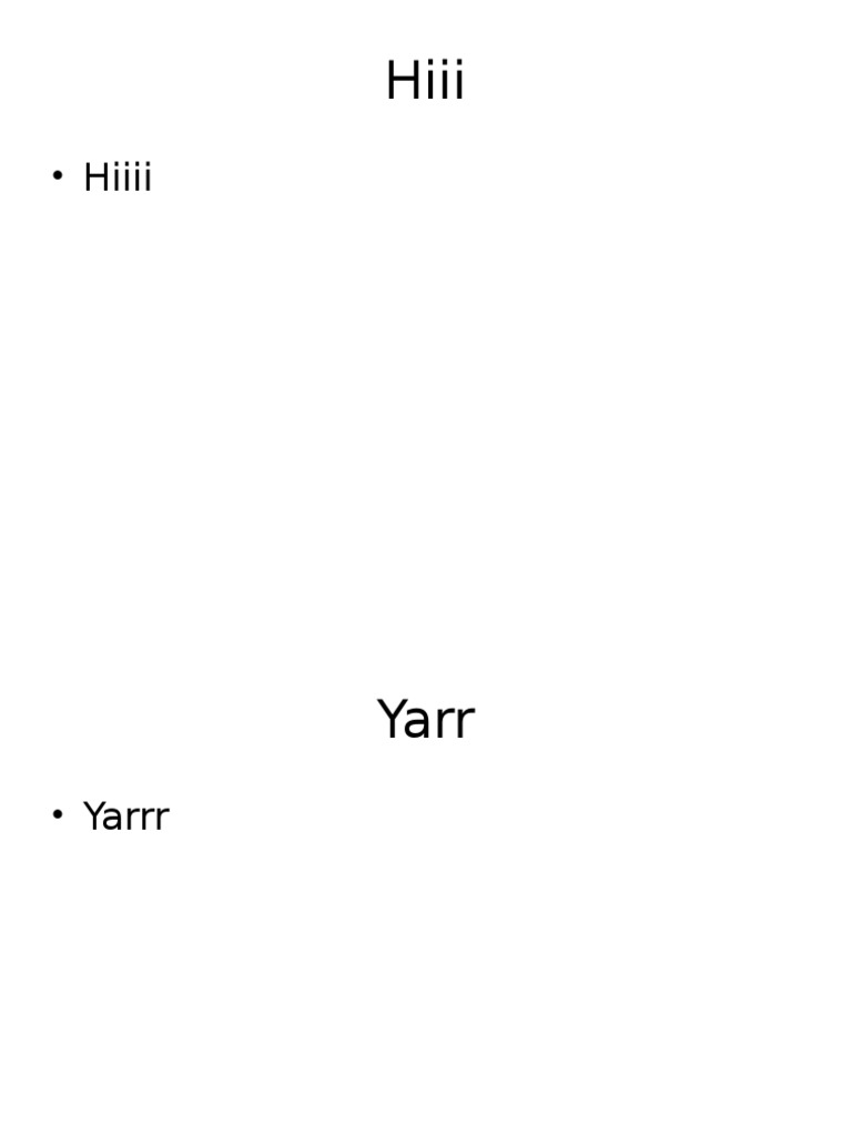 Hiiii | PDF