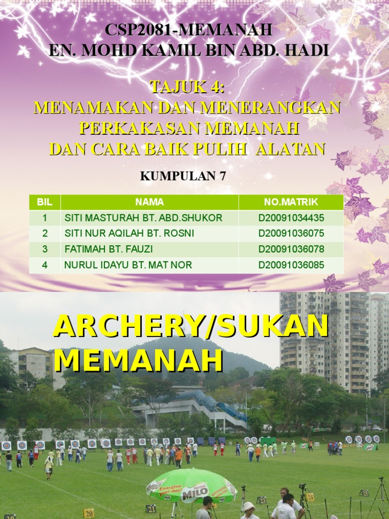 Peralatan Memanah Edit | PDF