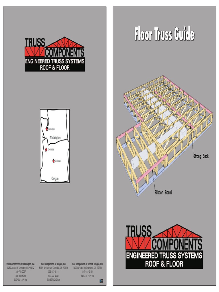 Floor Truss Guide | PDF | Truss | Framing (Construction)