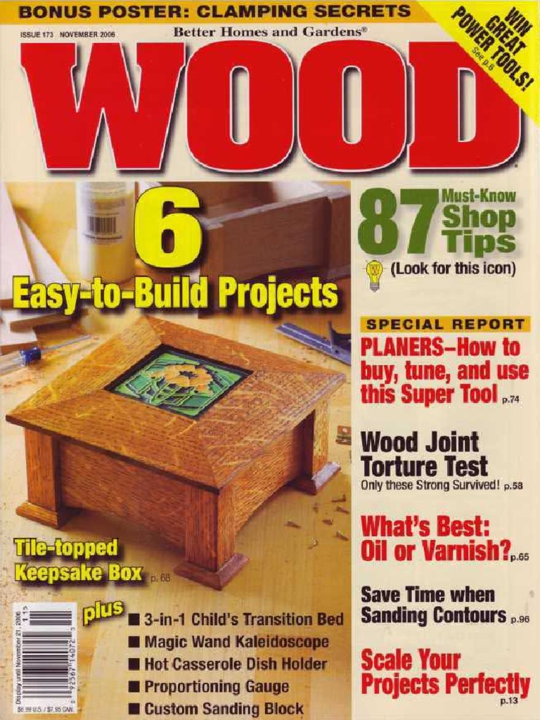 Wood Magazine - 3 in One Bed For All Ages Part 1 | PDF | Manmade ...
