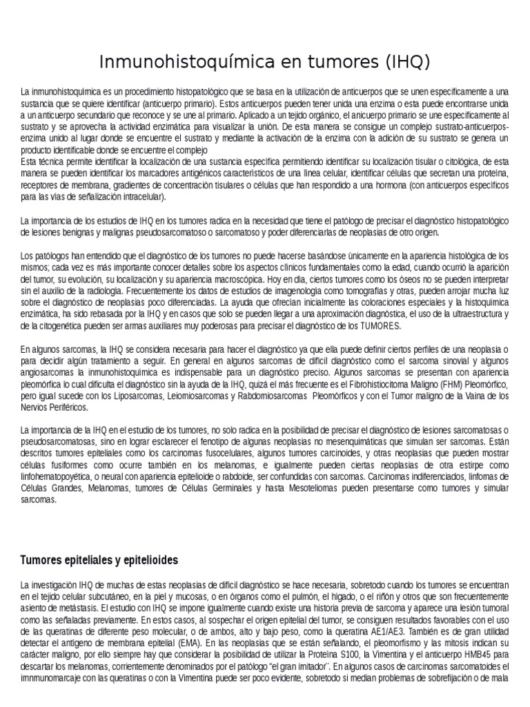 ENSAYO 2 Utilidad de Los Estudios de Inmunohistoquimica en El Dg. de CA ...