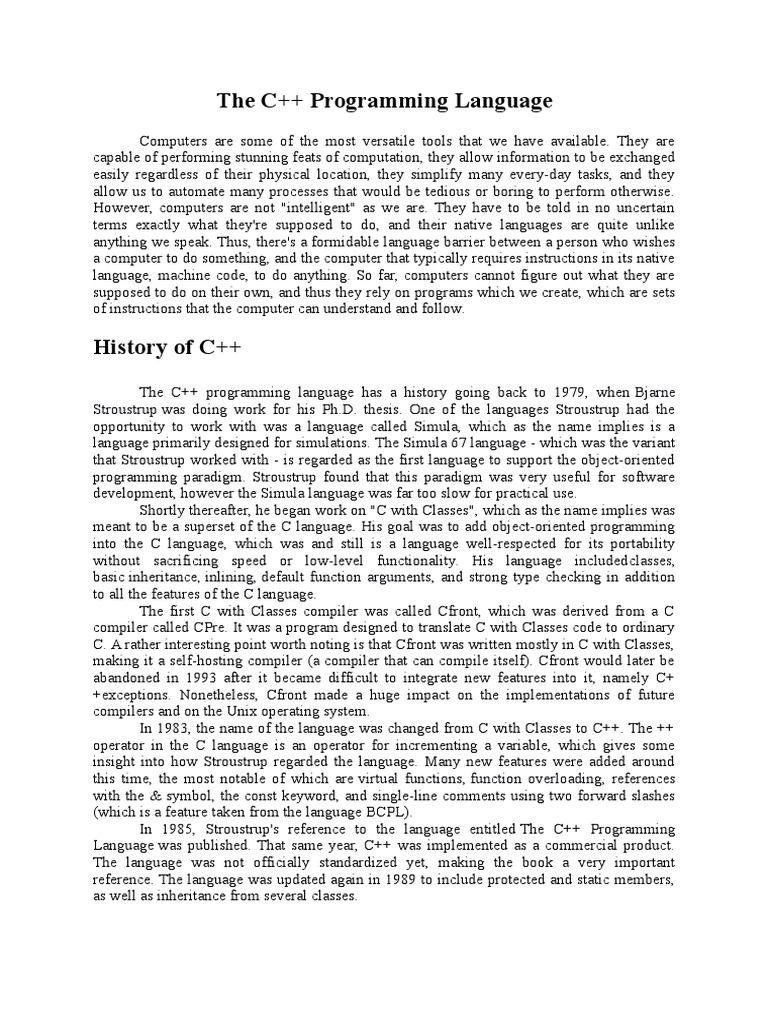 Proiect | PDF | C++ | C (Programming Language)