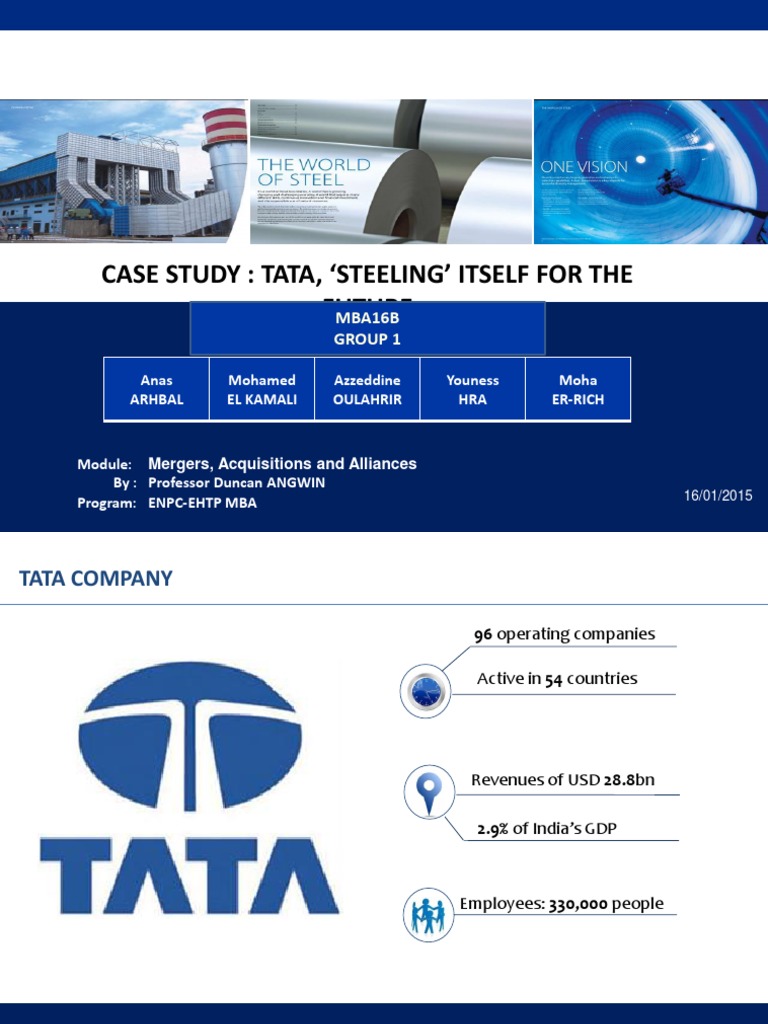 Tata Case Study | PDF | Mergers And Acquisitions | Investing