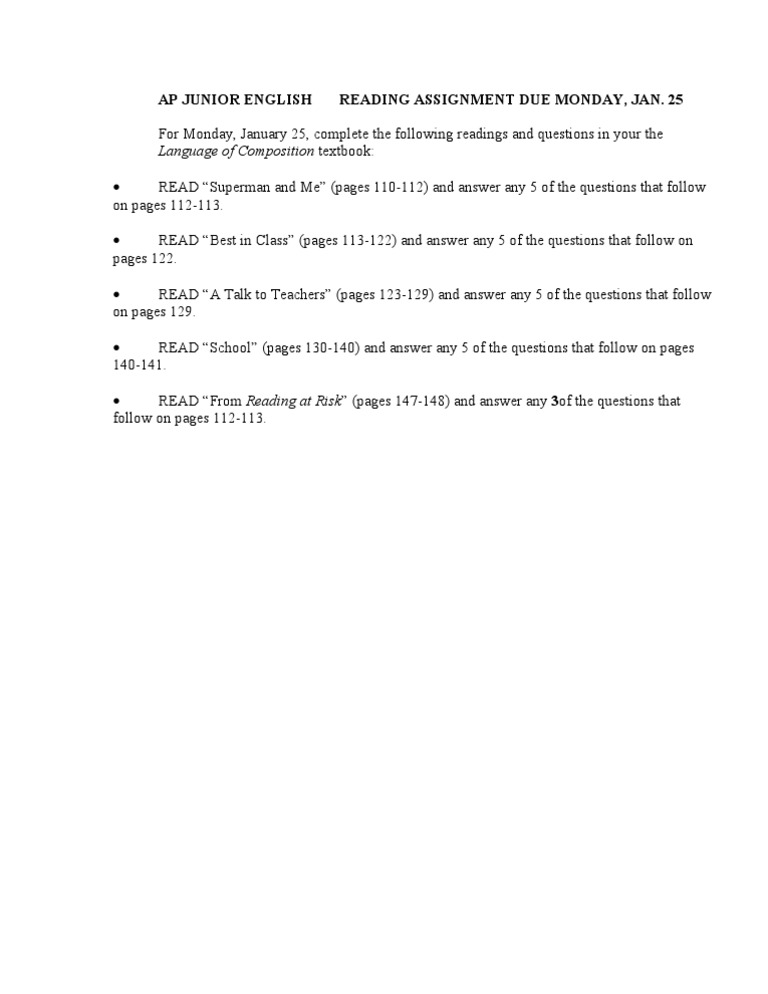 Education Readings CH 4 Blog | PDF | Language Arts & Discipline