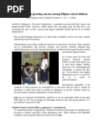 Feeding Program Proposal | PDF | Malnutrition | Nutrition