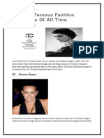 Yves Saint Laurent: Timeline | PDF | Luxury Brands | Brand