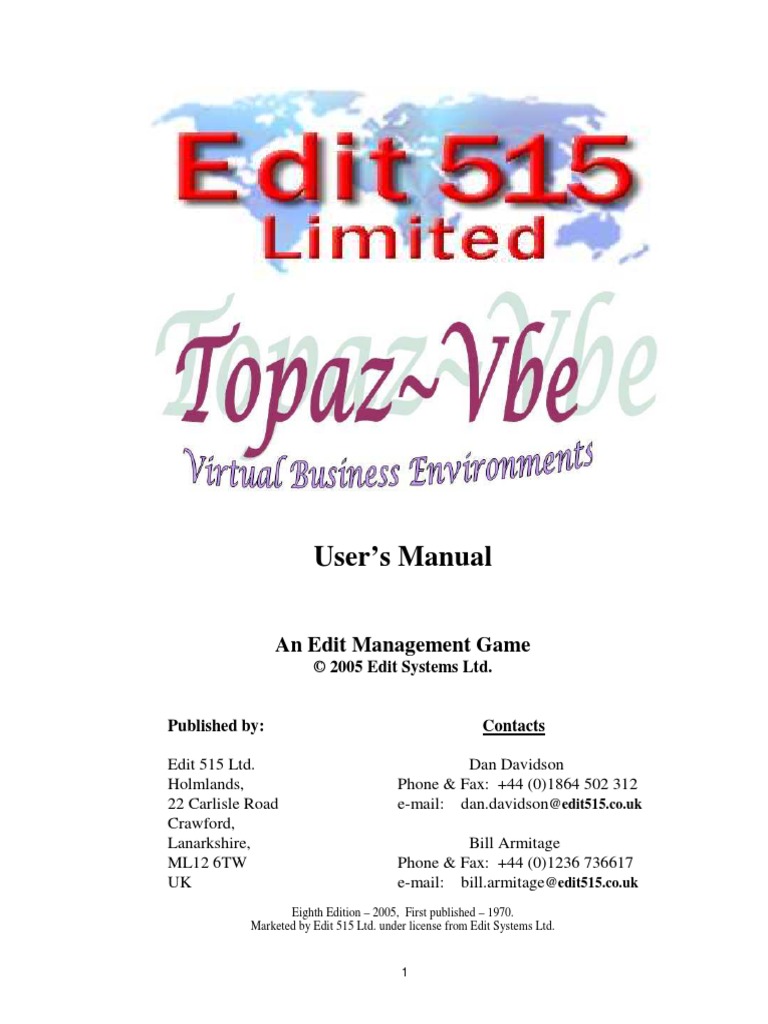 Topaz Manual | PDF | Sales | Credit (Finance)