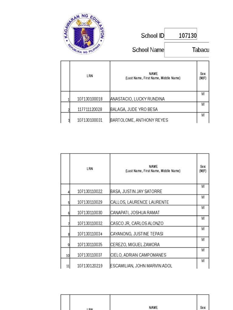 School Forms Grade III 014 | Download Free PDF | High School Dropouts ...