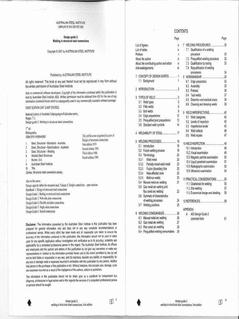 ASI Connection Design Guide 2 - Welding | PDF