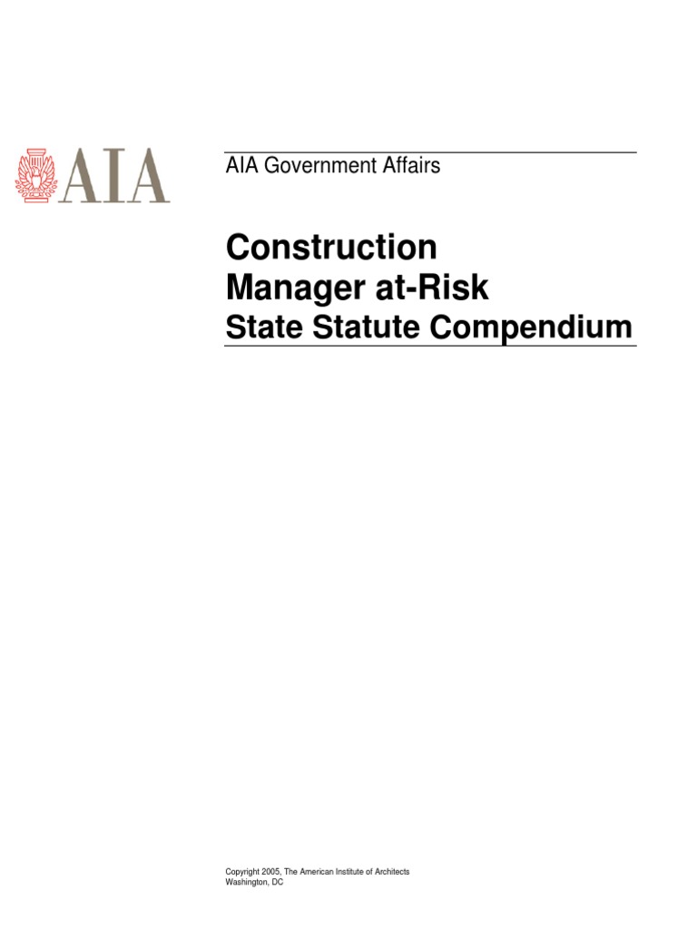 CM at Risk | PDF | Construction Management | Academic Degree