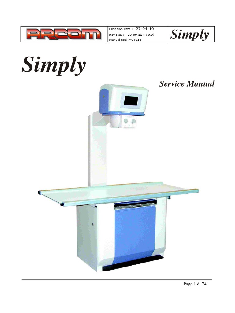 NEW SIMPLY ARCOM Service ENG 0.9 PDF | PDF | Electromagnetic ...