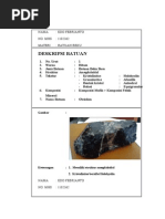 Deskripsi Batuan Beku: Dasit, Diorit Dan Gabro | PDF | Sains & Matematika | Teknologi & Rekayasa