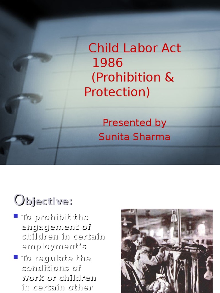 Child Labour Act | PDF | Child Labour | Committee