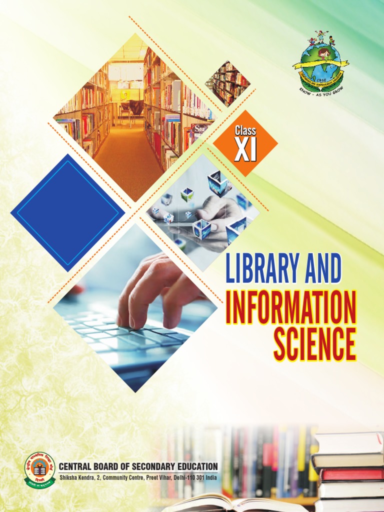 16 - Library & Information Science Class XI | PDF | Libraries | Society