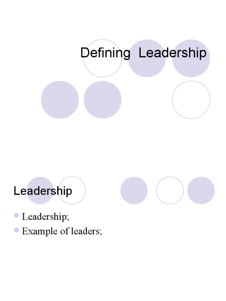 Understanding Leadership Styles and Concepts | PDF | Leadership ...
