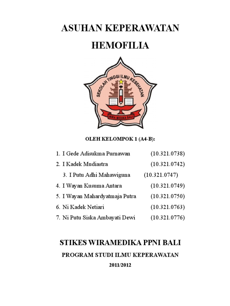 Askep Hemofilia | PDF
