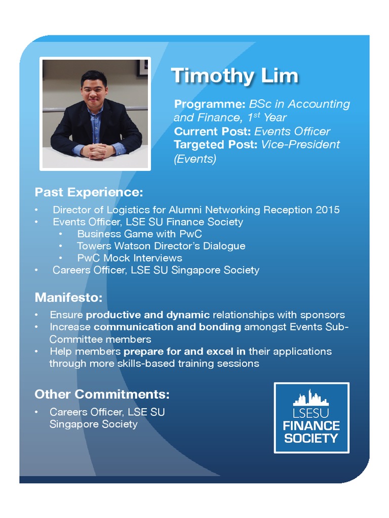 Timothy Lim | PDF