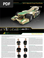 F1 in Schools Team Portfolio Overview | PDF | Social Media | Popular ...
