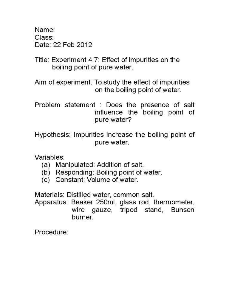 Contoh Peka Sains Ting 4 | PDF