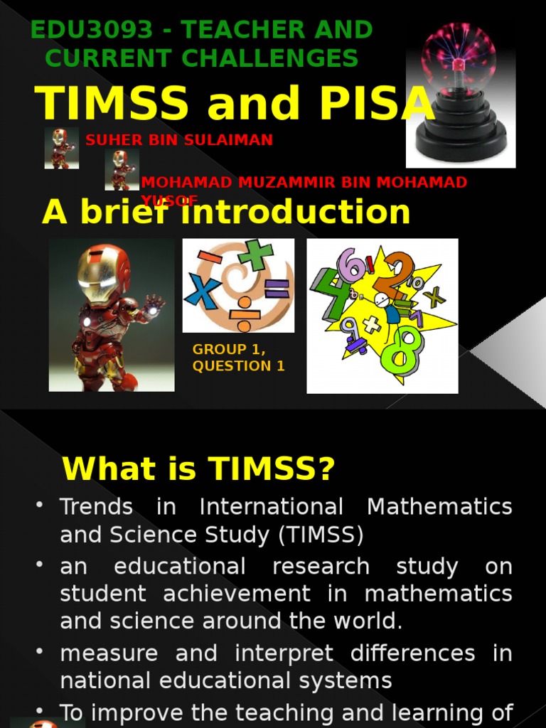 TIMSS and PISA | PDF | Programme For International Student Assessment | Teaching