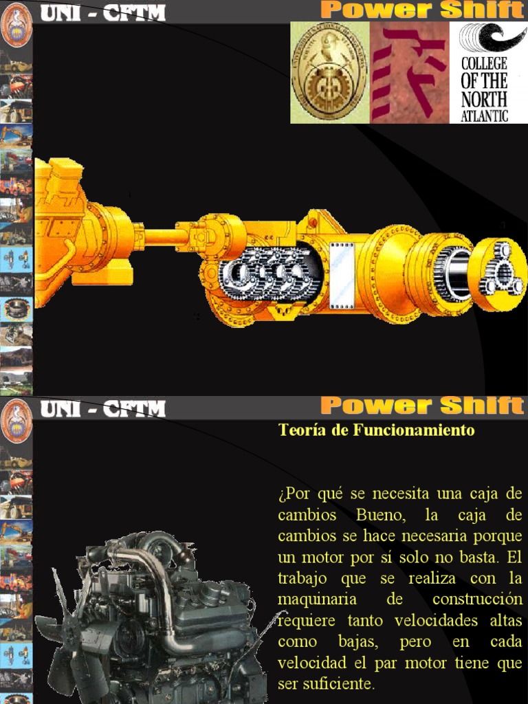 5) PowerShift | PDF | Engranaje | Transmisión (Mecánica)