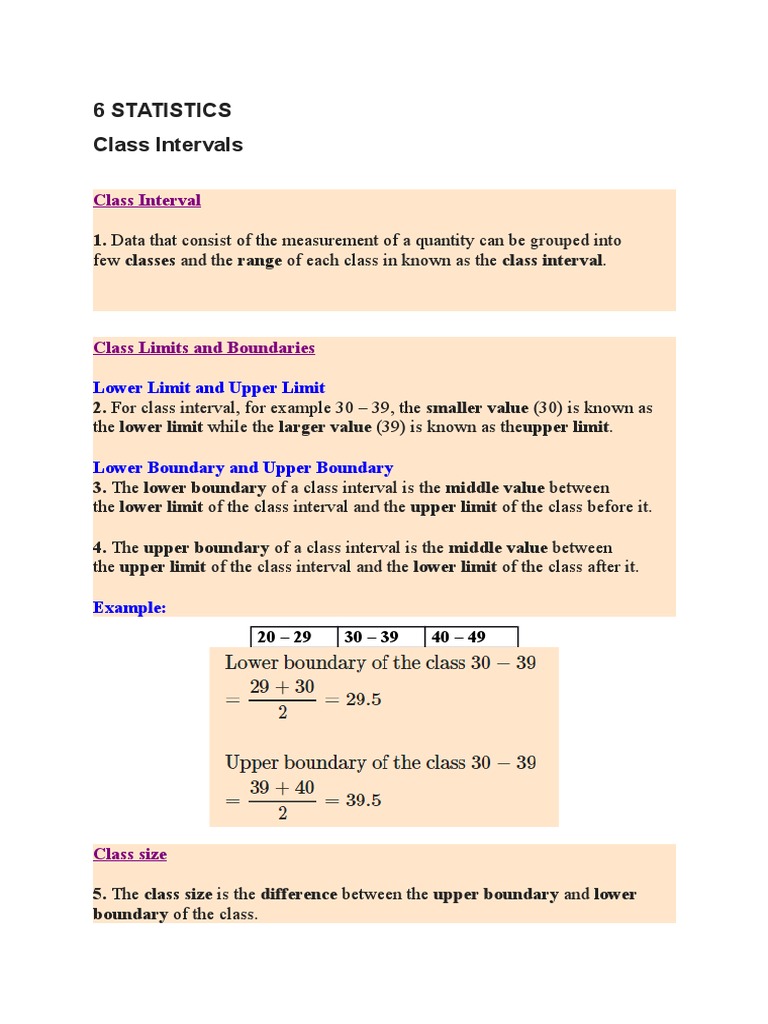 Statistics Notes SPM Add Maths | PDF | Histogram | Mode (Statistics)