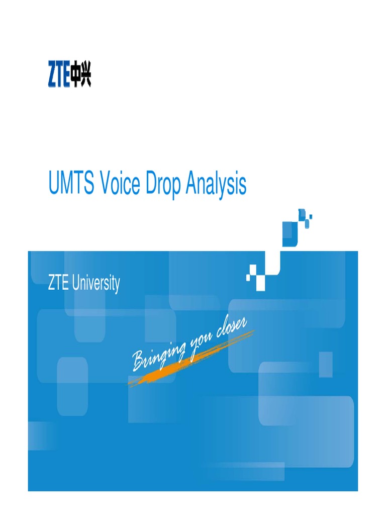 4 UMTS CS Call Drop Analysis | PDF | High Speed Packet Access ...
