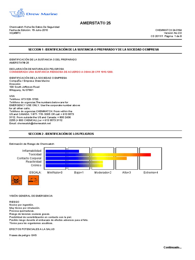 Amerstat 25 24-0154 v2 0 Jul-15-2010 Sa Argentina Spanish Loc On Apr-21 ...
