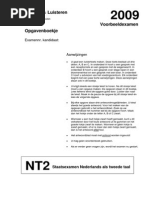 Oefentoets 5 Leesvaardigheid A1 Basisexamen Inburgering | PDF