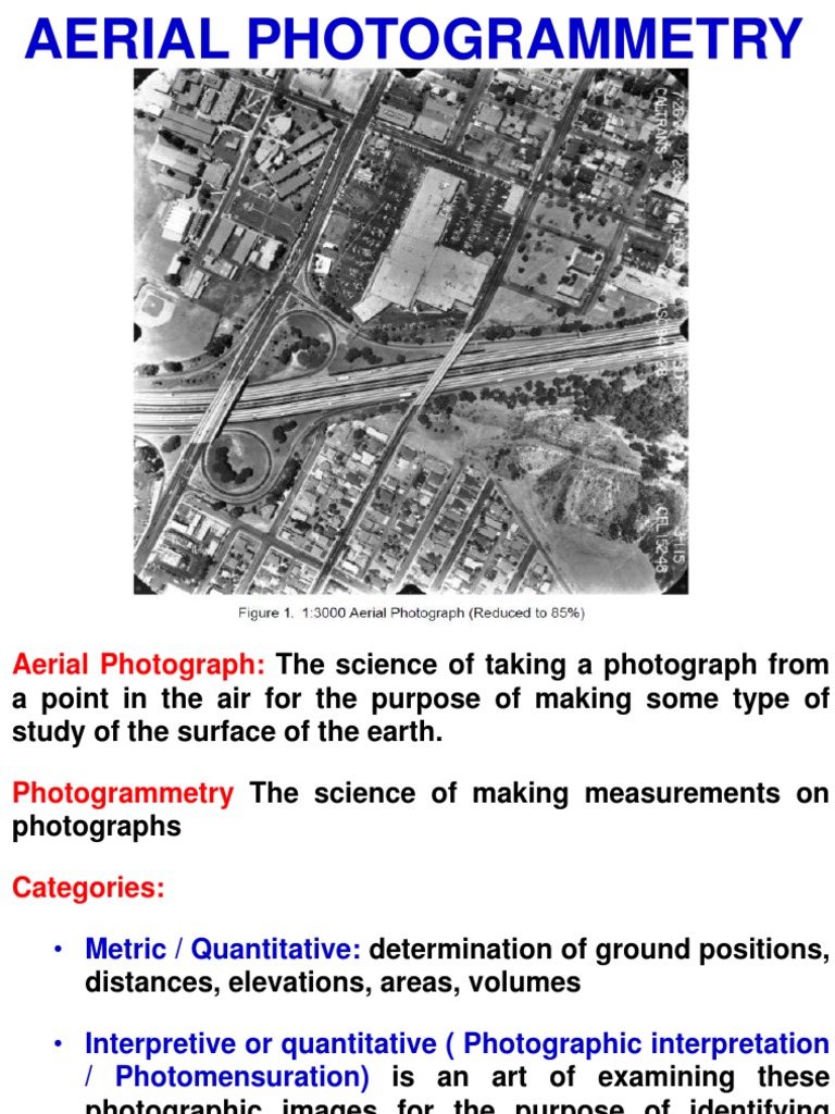 Aerial Photogrammetry | PDF | Aerial Photography | Camera