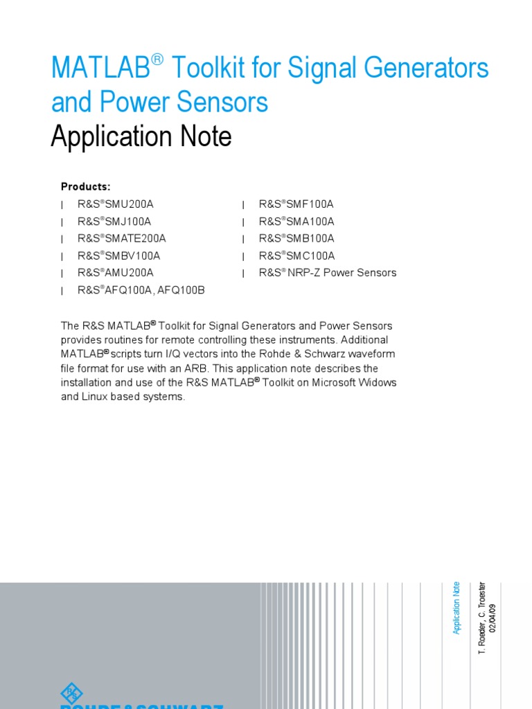 Ads Tutorial 110 | PDF | Matlab | Device Driver