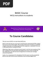 EDIC Exam Guidelines and Eligibility | PDF | Medicine | Multiple Choice
