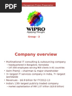 Wipro Org Chart | PDF | Companies | Business