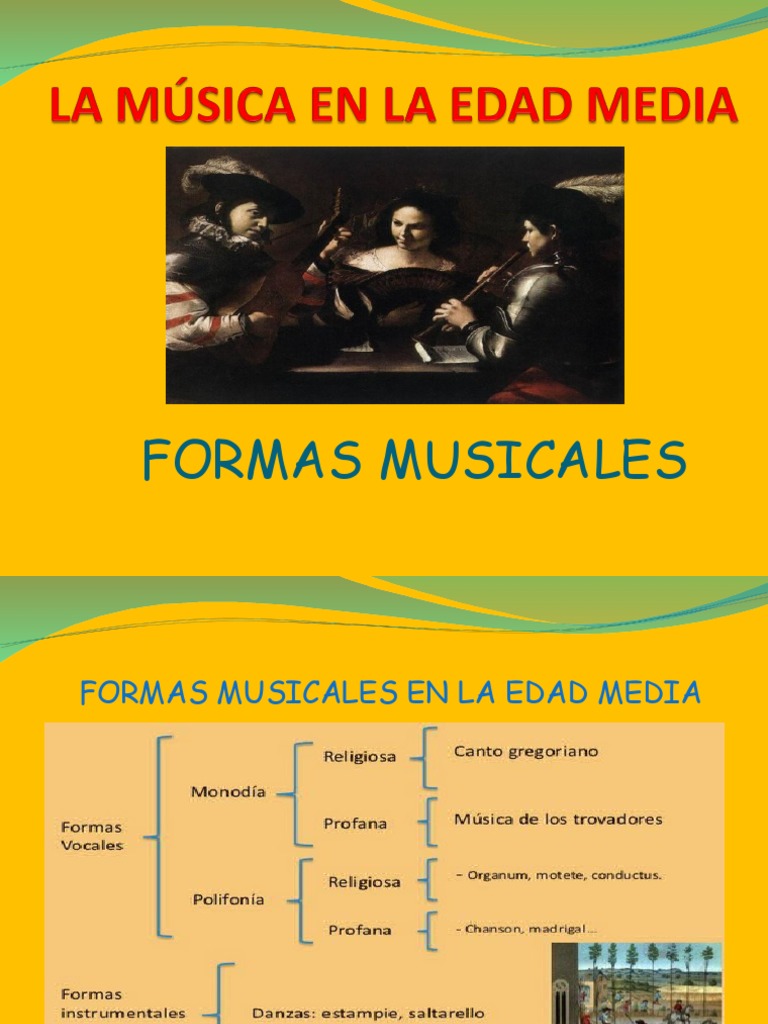 Formas Musicales | PDF | Las artes escénicas | Musicología