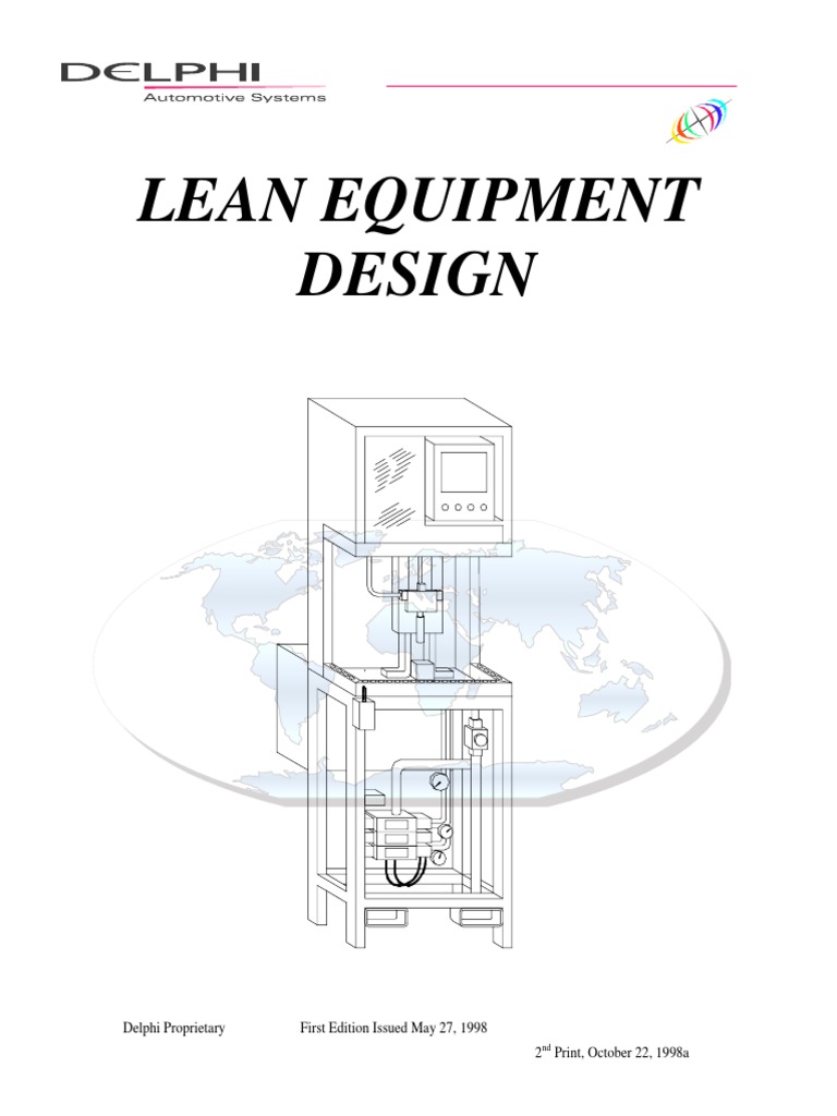 Lean Equipment Design Guide 2nd Print | PDF | Automation | Human ...