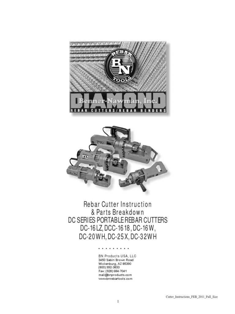Cutter Instructions Booklet | PDF | Screw | Valve