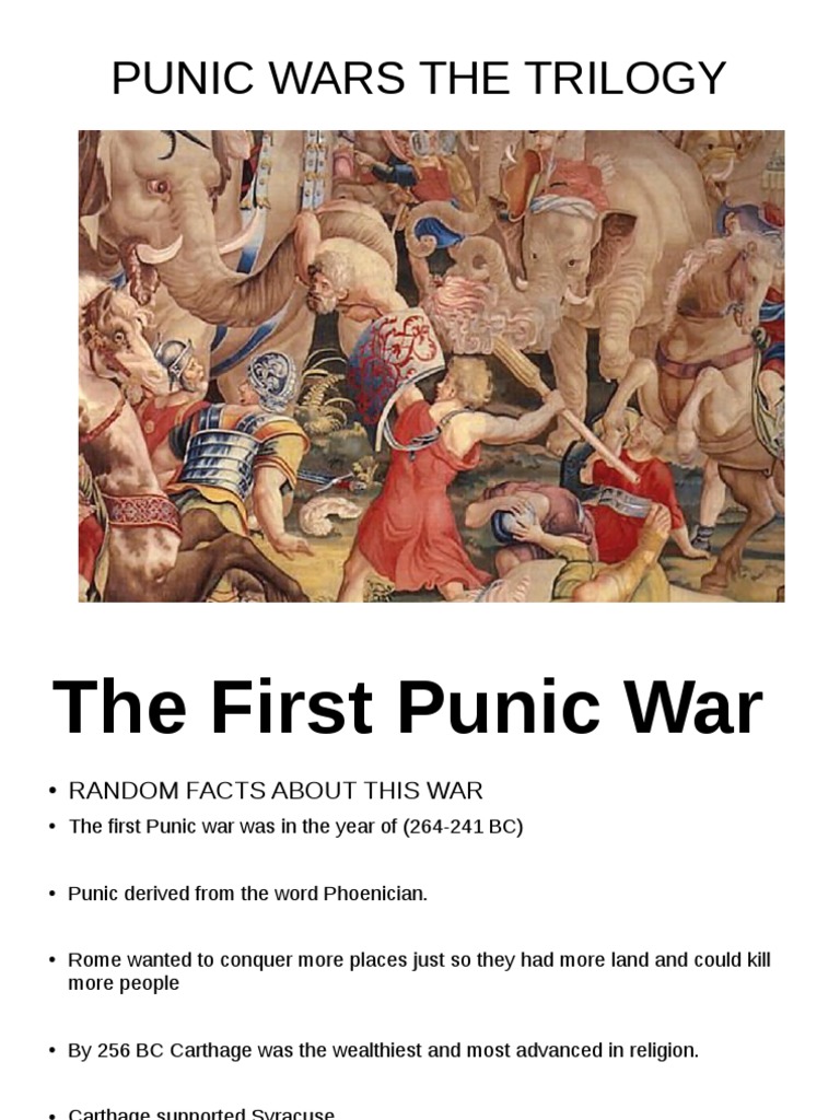 Punic Wars Overview: Key Facts | PDF