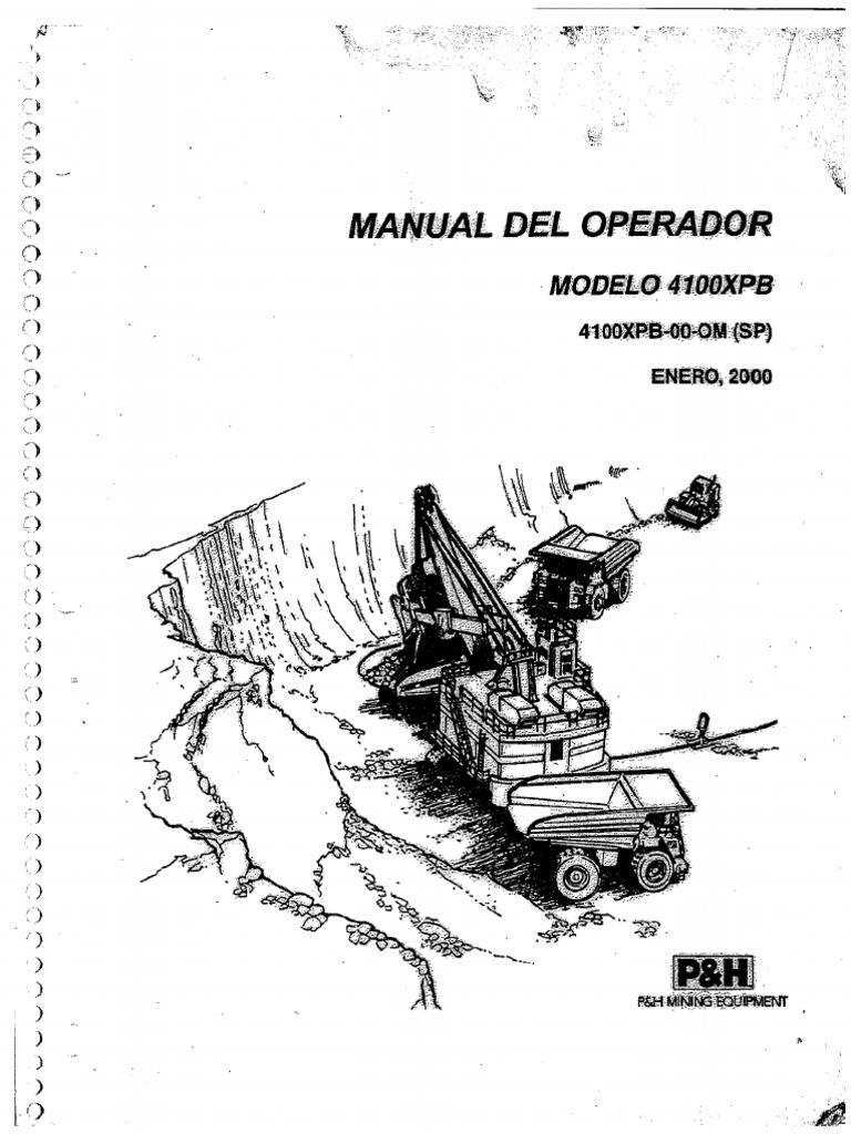 Manual Pala P&H 4100 XPB | PDF